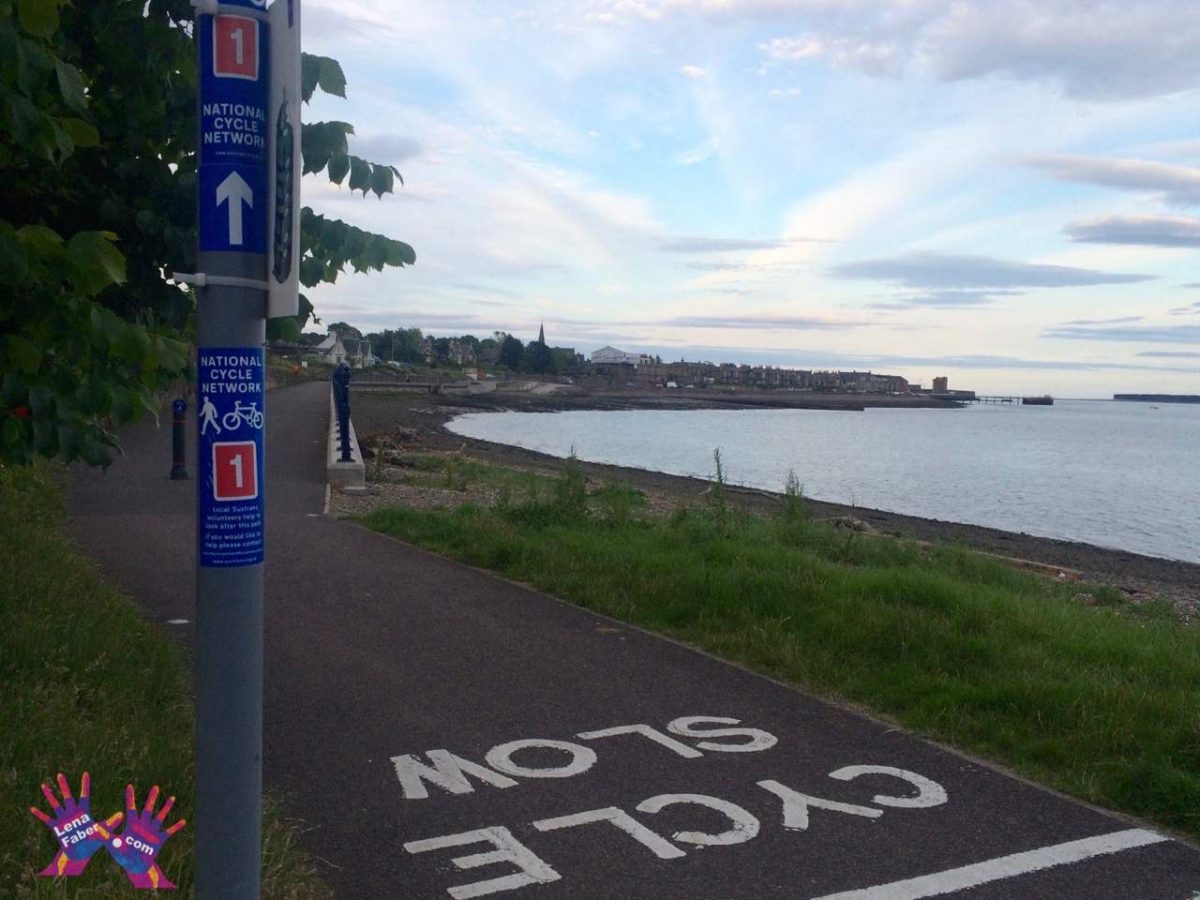 Cycling Scotland #3. Dundee to Stonehaven – Lena: Sentenced to Adventures